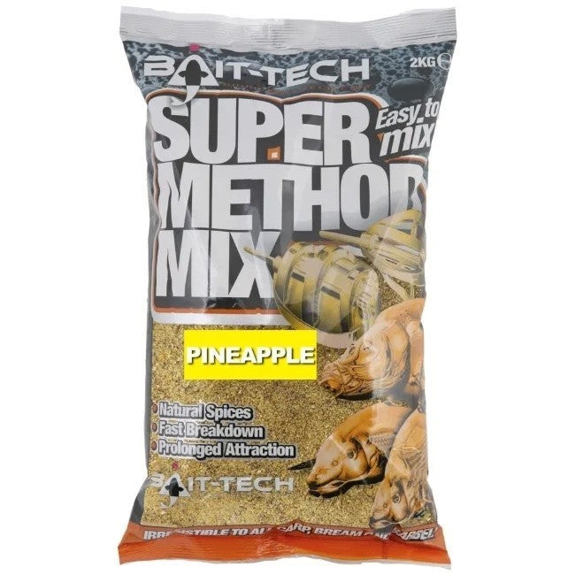 Bait-Tech Super Method Mix 2kg Pineapple – Big Carp Tackle