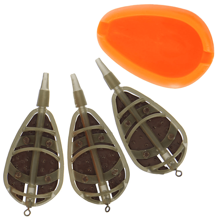 NGT Method Feeder Set 3 Inline Feeders and Mold – Big Carp Tackle